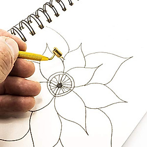 KINGART Fine Line Painting Pen .5mm, Fluid Writer Paint Applicator Pen, Precision Touch Up Paint, Perfect for Rock Chips & Scratch Repair