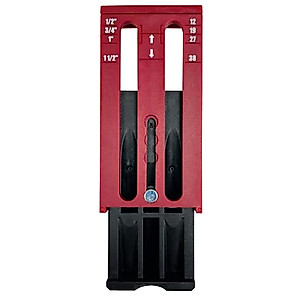 Milescraft 1325 Pocket Jig 200 - Complete Double/Twin Pocket Hole Jig Kit System. Easy to use, pocket hole drill guide, screw jig with all accessories.