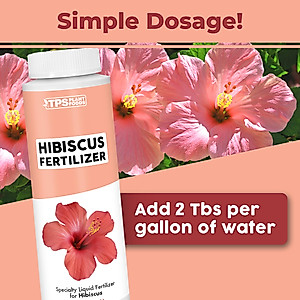 Hibiscus Fertilizer for Tropical and Flowering Plants, Liquid Plant Food 8 oz (250mL)