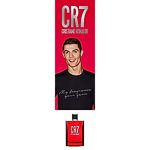 CRISTIANO RONALDO CR7 - Sporty And Modern Essence - Fresh And Woody Fragrance - Vibrant And Contemporary - Bold Sophistication In A Bottle - Long Wearing Aromatic Scent For Men - 1 Oz EDT Spray
