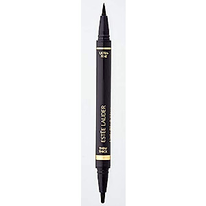 Este Lauder Little Black Liner Thick Thin Ultra Fine #01 Onyx, 0.03 Ounce