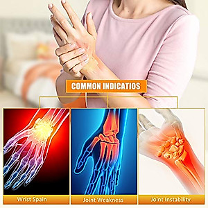 YUTANG Updated 2023 Wrist Brace for Carpal Tunnel, Night Sleep Wrist Support Brace, Wrist Splint, Great for Wrist Pain, Sprain, Sports Injuries, Joint Instability, Suitable for Left and Right Hands