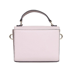 GUESS Ynes Mini Top Handle Flap, Mauve Multi