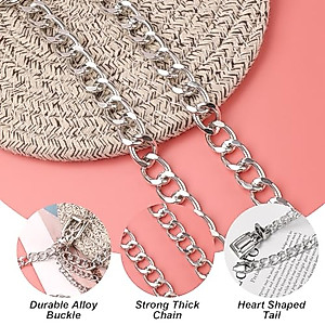 Amabro Multilayer Waist Chain Belt, Adjustable Metal Chain Dress Belt Women Girls Ladies Dress Jeans()