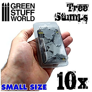 グリーンスタッフワールド 切り株セット 若木 (10個入) ミニチュア用アクセサリー GSWD-1685