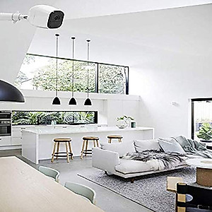 (4 Pack, Metal), BFYTN Security Camera Metal Wall/Ceiling Mount, Adjustable Indoor/Outdoor Mount Compatible with Arlo, Arlo Pro 2 3, Arlo Ultra Others -Replacement Mount for Ring Stick Up Cam Battery