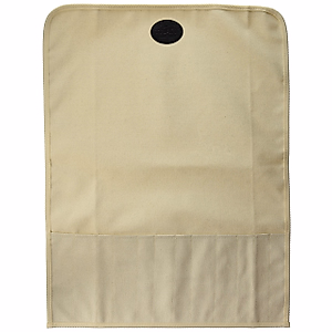 TRAN Natural Canvas Artist Paint Brush Roll Up