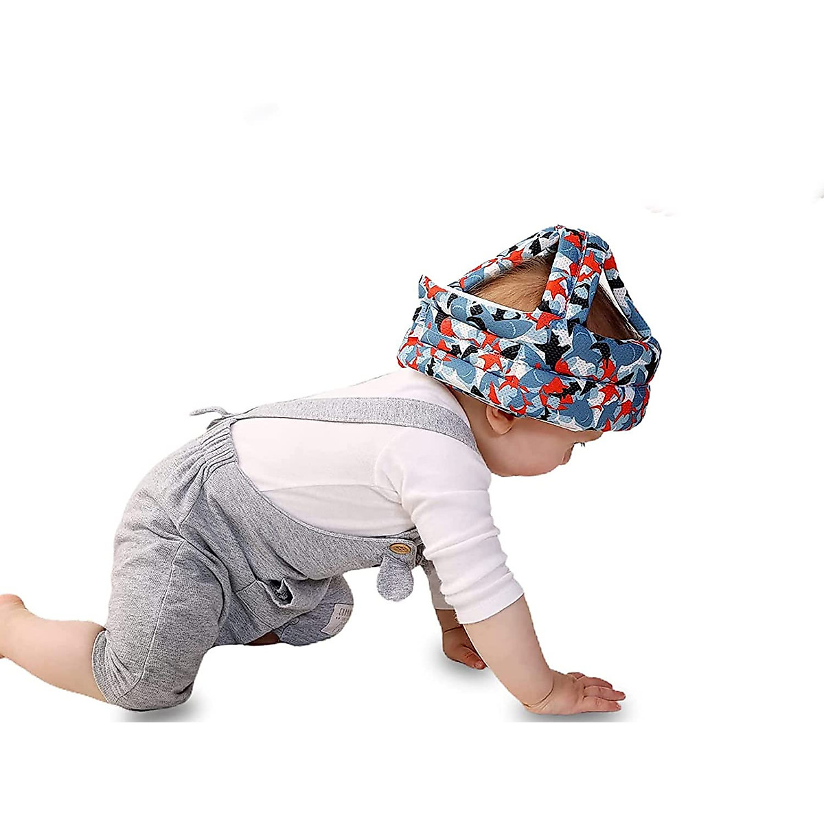 Baby Safety Support Helmet Toddler Adjustable Head Protector Hat Infant Breathable Bumper Headguard Cap for 6 Month to 8 Year