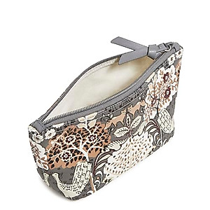 Vera Bradley Every Day Small Pouch Makeup Organizer Bag, Enchantment Neutral