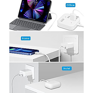 USB C Charger, 2 Pack 20W PD USB C Adapter iPhone Charger Block Type C Fast Charging Compatible with iPhone 14 13 12 11 Pro Max, 14 Plus, XR XSMAX, iPad, Google Pixel 4XL/4/3XL