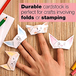 Springhill 8.5” x 11” Cream Colored Cardstock Paper, 250 Sheets (1 Ream) – Premium Lightweight Cardstock, Vellum Printer Paper with Textured Finish – 097000R, Letter (8.5x11)