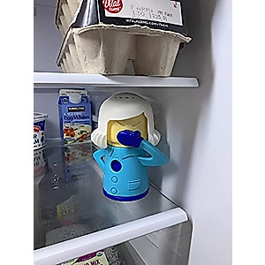 Cool Mom Fridge Deodorizer Baking Soda Container, Cold Mama Chill Lady Baking Soda Odor Absorber Box Kitchen Mama Refrigerator Deodorizer Baking Soda Holder Funny Kitchen Gadgets for Fridge Cleaner