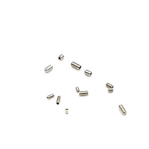 HVAZI M2 M2.5 M3 Stainless Steel Internal Hex Drive Cup Point Set Screws Assortment Kit