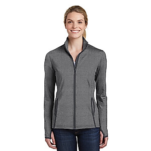Sport-Wick Stretch ContraFull-Zip Jacket XL Charcoal Grey Heather/Charcoal Grey