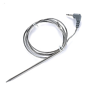 UINSTONE Digital Cooking Kitchen Food Meat Thermometer for BBQ Oven Smoker Built-in Clock Timer with Stainless Steel Probe