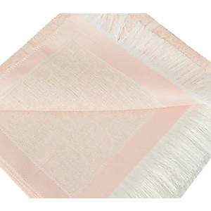 Prien Muslim Prayer Rug with Tasbih and Portable Bag, Muslim Gift for Women Men, Mubarak Islamic Box, Soft Mat Islam Gifts Set, Turkish Sajadah for Ramadan, Eid, Hajj, Travel, Pray (Powder Pink)