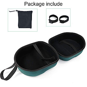 Oriolus Hard Case for Oculus Quest All-in-one VR Gaming Headset (Green)