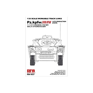 Rye Field Model 1/35 Pz.Kpfw.III/IV Late Production (40cm) Tracks RM-5037