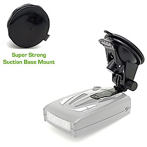 ChargerCity Super Strong Suction Mount for Whistler Radar Detector (CR65 CR 70 CR75 CR80 CR85 CR90 CR93 XTR Pro DE17xx XTR2xx XTR3xx XTR4xx XTR5xx XTR6xx All Whistler Radar Models)