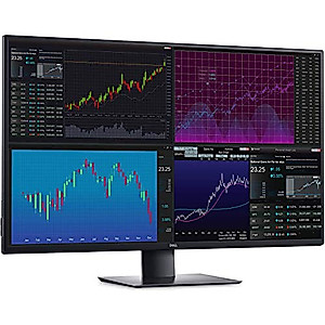 Dell U4320Q UltraSharp 43 Inch 4K UHD Computer Monitor - IPS Gaming Display, HDMI, USB-C, PC Monitor for High-Performance Gaming and Workstations (Renewed)