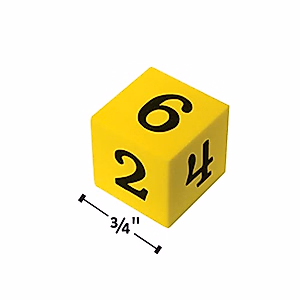 Teacher Created Resources Foam Numbered Dice (20609)