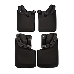 Mud Flaps Fit for Toyota Tacoma 2016-2022 2023 Automotive Accessories, Heavy Duty Front and Rear Mudguards Fender Flares No Need to Drill Holes Black 4PCS Set (Doesn't Fit SR SR5)