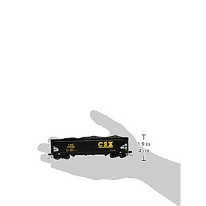 Bachmann Trains - 40' Quad Hopper Car - CSX - HO Scale, Grey, 8