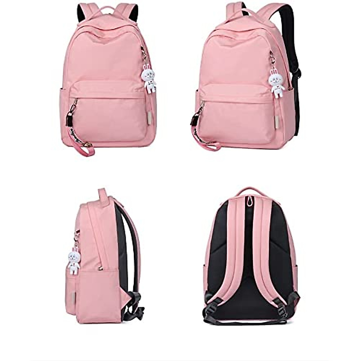 Qywui Chainsaw Man Power Anime Backpack, 3D Print Travel School Bags for Girls Laptop Backpack Backpack (Color : A)