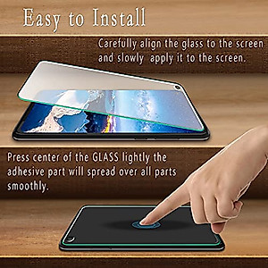 HPTech (2 Pack) Screen Protector Designed for Moto G Stylus 5G Tempered Glass, 9H Hardness, Anti Scratch, Bubble Free, Easy to Install