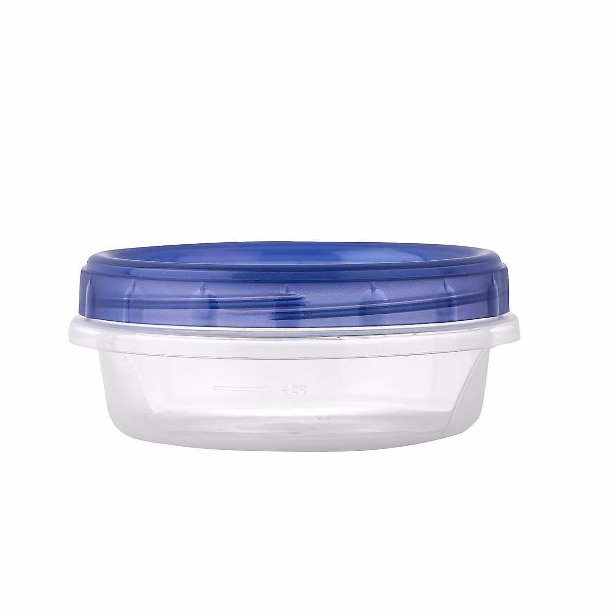 [8 Oz 10 Pack] Twist Top Food Soup Storage Containers with Screw On Lids Reusable Plastic Freezer Container leakproof, Airtight, Stackable, Microwave Safe BPA Free