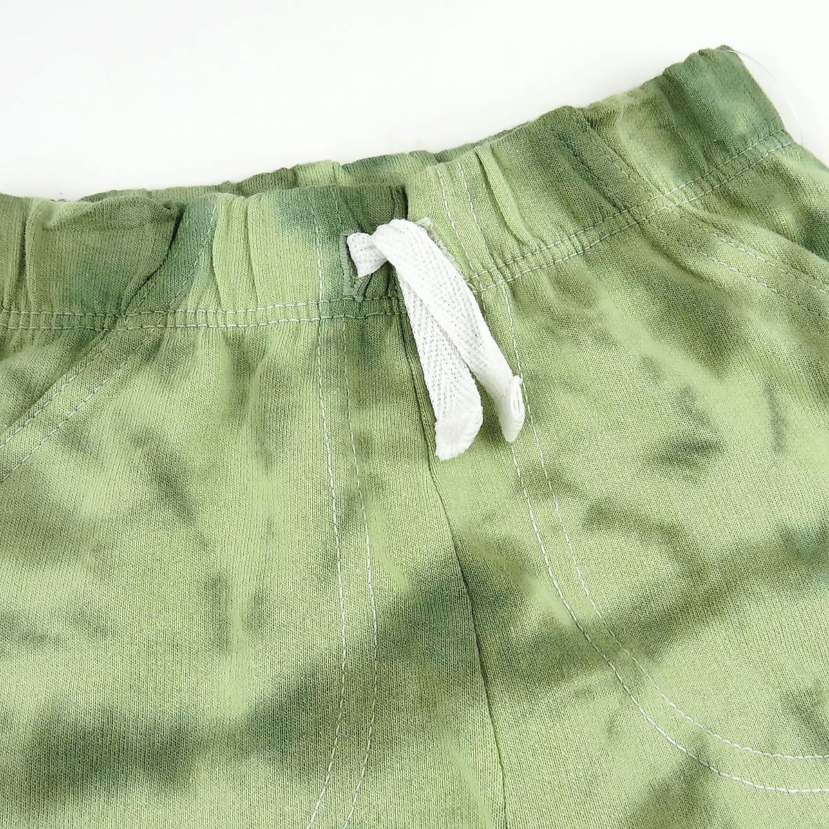 HonestBaby Multipack Shorts 100% Organic Cotton for Infant Baby, Toddler, Boys, Girls, Unisex (LEGACY), 3-Pack Teal Tie Dye, 24 Months