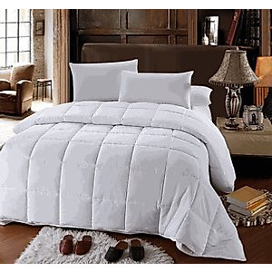 sheetsnthings Eleanor Luxury 4pc Embroidered Comforter Set Includes 3pc Duvet Cover Set and One Down Alternative Comforter (King/California King)