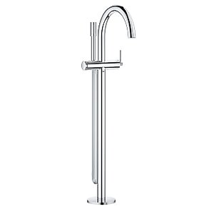 Grohe 32653003 Atrio Single-Lever Floor Mounted Bathtub Faucet, Starlight Chrome