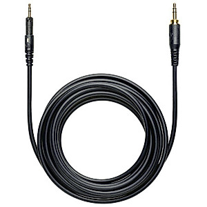 Audio-Technica 6 Pack ATH-M40x Professional Monitor Headphones, 98dB, 15-24kHz, with 9.8' Coiled and Straight Interchangeable Cables - Microfiber Cloth