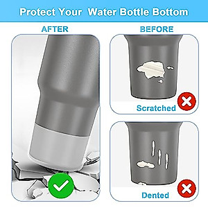 10pack Spill Proof Stopper Set Compatible with Stanley Quencher H2.0 FlowState 40oz Cup Accessories, Include 2 Silicone Cup Boot, 2 Lid Seal, 2 Leak Stopper, 2 Spill Stopper and 2 Straw Cover