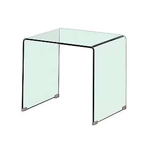 Coaster Home Furnishings Ripley Square End Table Clear