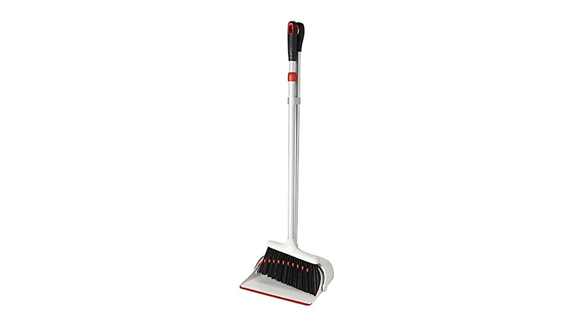 OXO Extendable Broom & Dustpan Set - Large & Compact