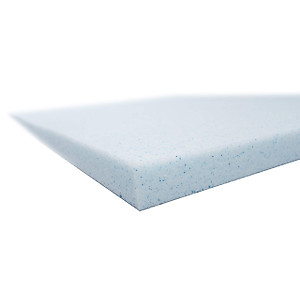 LOUNJ Gel Memory Foam Mattress Topper, Made in USA (Full XL)