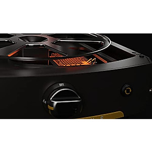 HALO Versa 16 Outdoor Pizza Oven | Rotating Stone bakes up to 16" Pizzas | Packed with Oven Cover