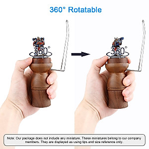 Jucoci Painting Handle for Miniautres Paint Handle Compatible with DND Miniatures, Scale Model, Fantasy Figurines