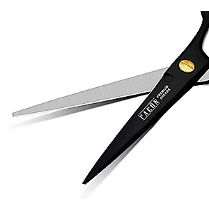 Facón Professional Razor Edge Barber Hair Cutting Scissors - Japanese Stainless Steel - 6.5" Length - Fine Adjustment Tension Screw - Salon Quality Premium Shears (The Bravo)
