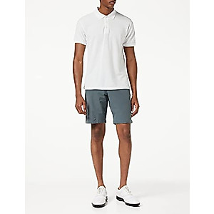 Under Armour Men's Tech Golf Shorts , Pitch Gray (012)/Black, 34