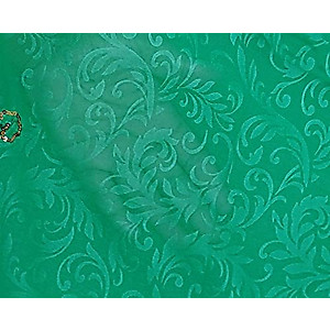 Peegli Indian Vintage Green Cloth Georgette DIY Fabric Traditional Dress Sequins Textile