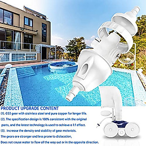 LONGADS G52 Backup Valve Compatible with Polaris Pool Cleaner Parts, Compatible with Polaris 180,280,380,480,3900 Pool Cleaner Polaris Backup Valve, The Valve Body has Been Reinforced