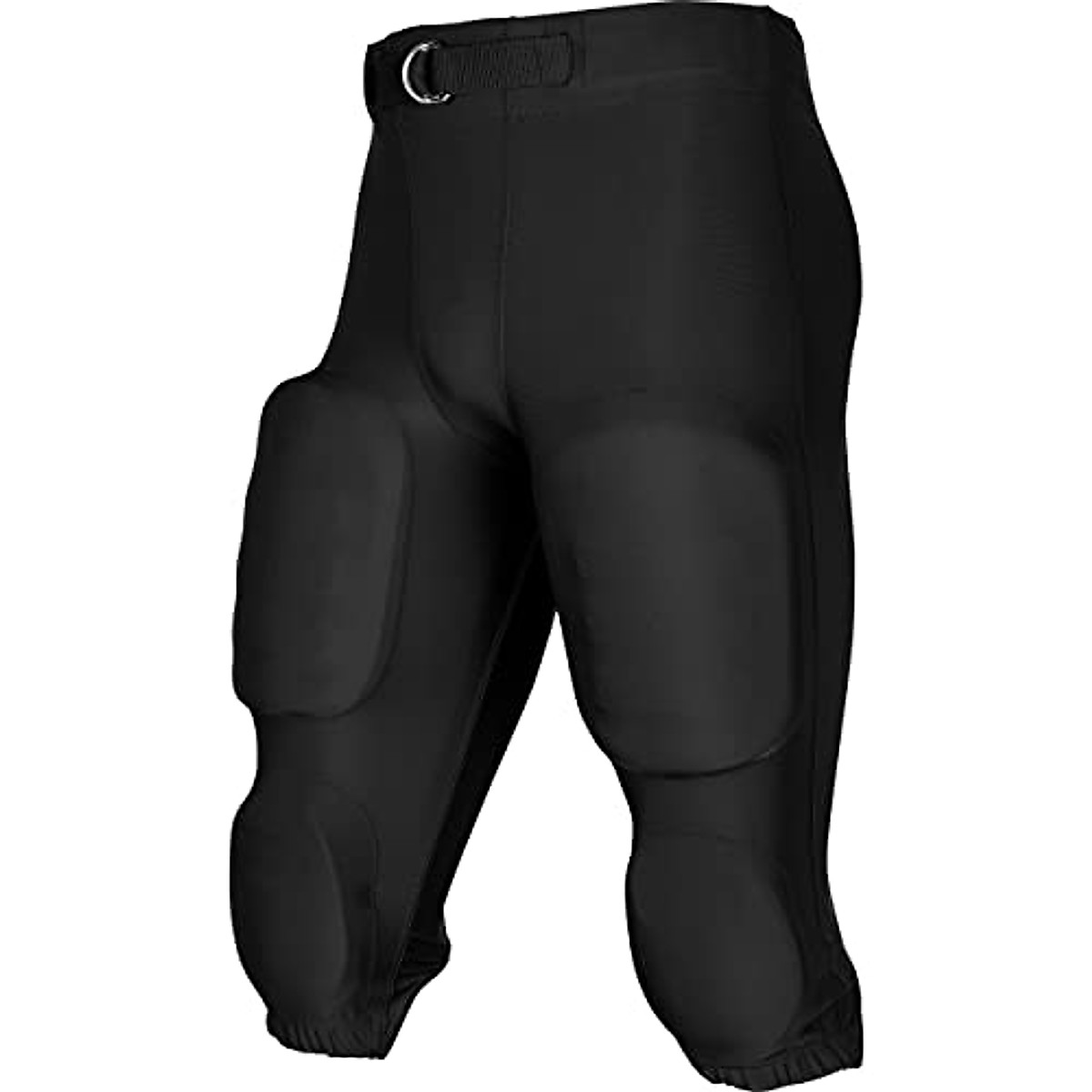 CHAMPRO Standard Blocker Traditional Adult Football Game Pants, Black, Small