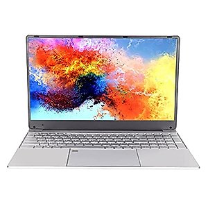 Gaeirt 15.6in Laptop, IPS HD Screen 128GB SSD Digital Touchpad Quad Core High Speed IPS Laptop for School(#1)
