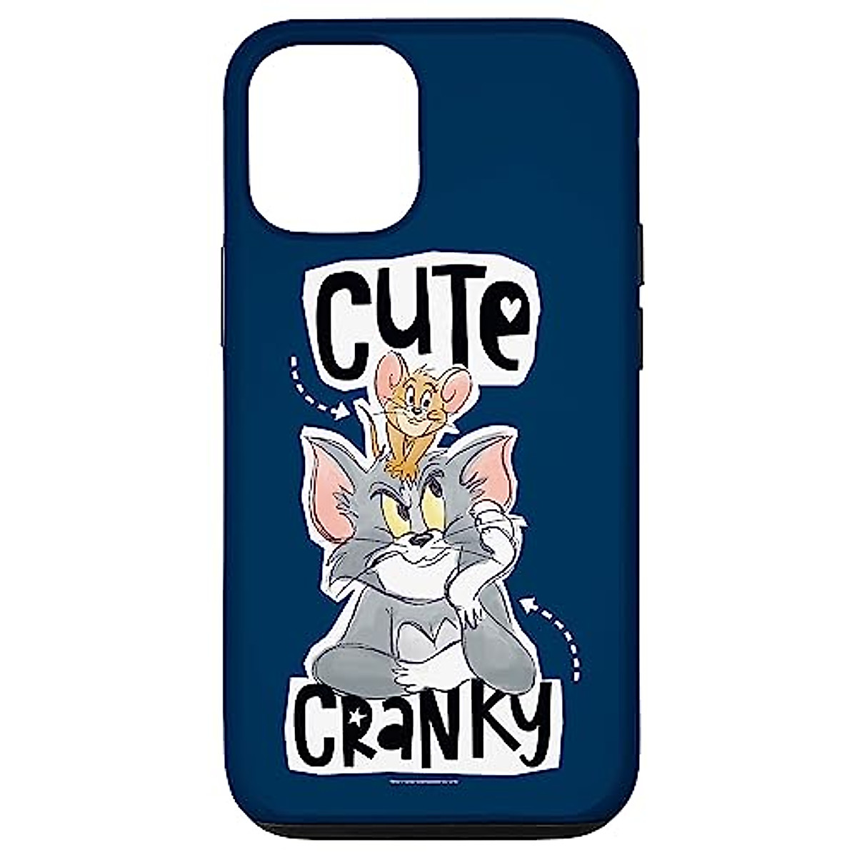 iPhone 13 Tom and Jerry Cute and Cranky Case