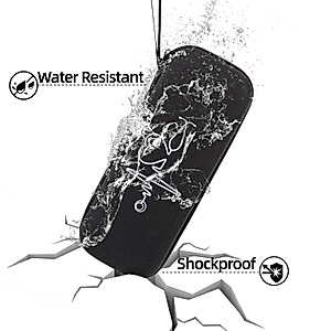 MXCOIRTP Stethoscope Case for 3M Classic III, Lightweight II S.E, Extra Room for Nurse Accessories and Medical Equipment, Hard Carrying Case with Mesh Pocket, Black (Case Only)