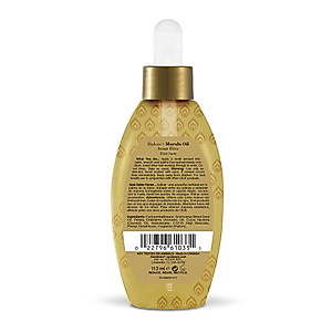 OGX Hydrate and Marula Oil Serum Elixir, Gold 3.8 Fl Oz