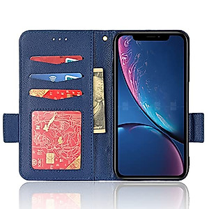 Compatible with Oppo Reno 6 Pro 5G Case,PU Leather Kickstand with Card Holders,Compatible with Oppo Reno6 Pro 5G PEPM00 CPH2249 Flip Magnetic Closure Protection Phone Wallet Cover LAN